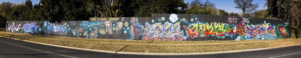 Urban Art - Graffiti Wall - Graffiti Friday Editorial Photography ...