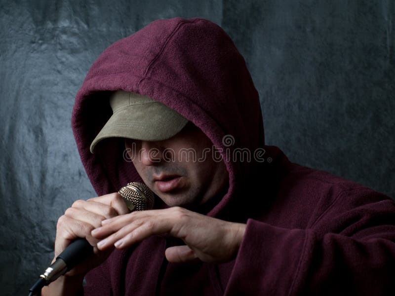 Urban artist - rapper stock photo. Image of adult, group - 13786684