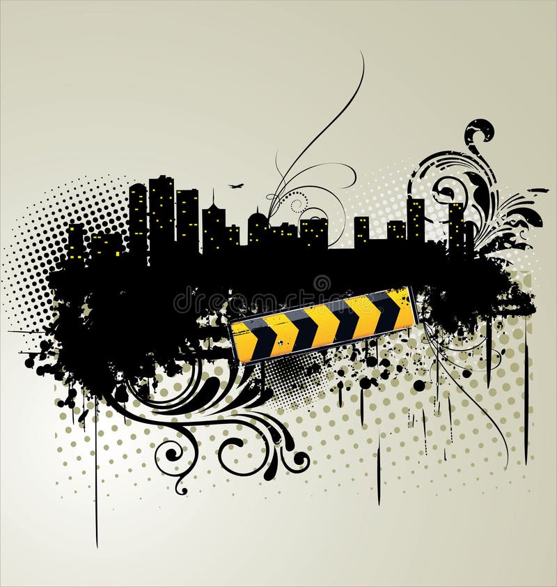 Urban Web Banner Templates stock vector. Illustration of download ...