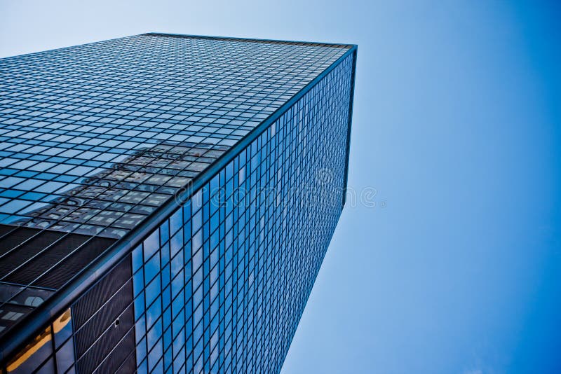 Urban Blue stock image. Image of windows, glass, skyscraper - 12545763