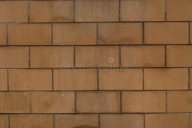 Urban Brown Brick Wall Texture in Aged Construction, Grunge Stone ...