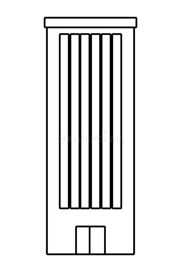 Urban building cartoon stock vector. Illustration of facade - 144926212