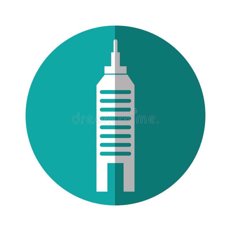 Urban building tower stock vector. Illustration of glass - 92270058