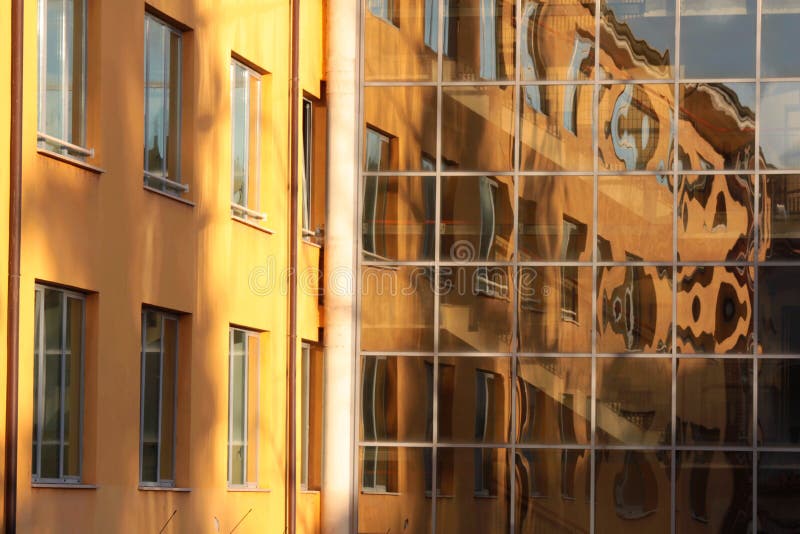 Urban building stock image. Image of urban, facade, glass - 82203839