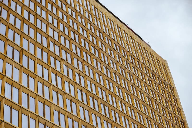 Urban Building Windows Pattern Stock Image - Image of bright, exterior ...