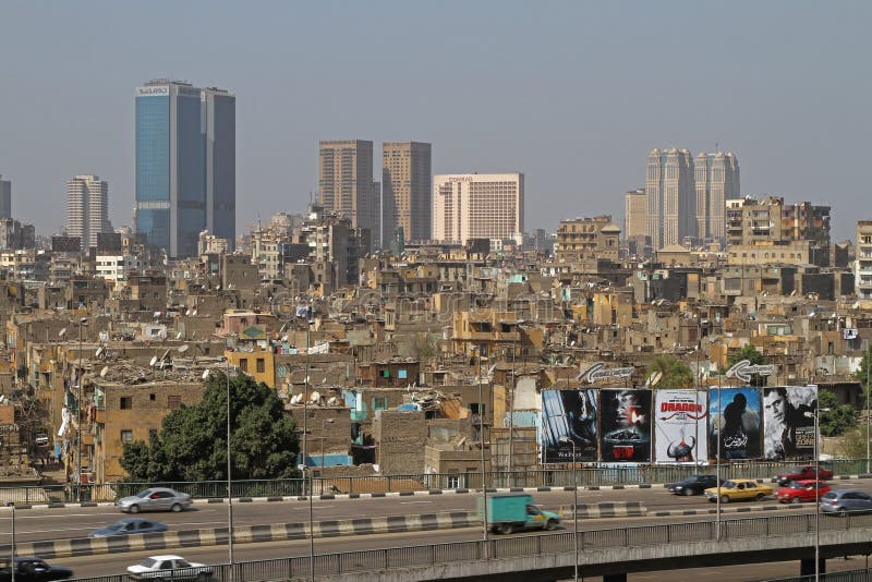 Urban Cairo editorial photography. Image of skyline - 141638562