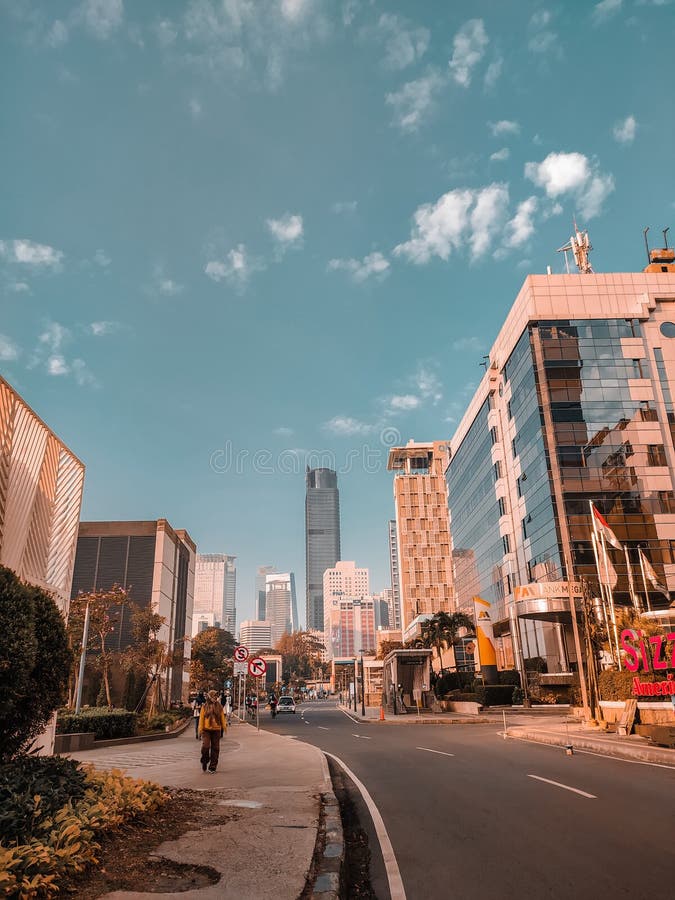 Urban city in Jakarta editorial photo. Image of urban - 197097356
