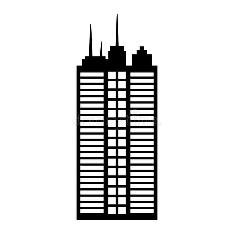 Urban city tower stock illustration. Illustration of building - 82316959