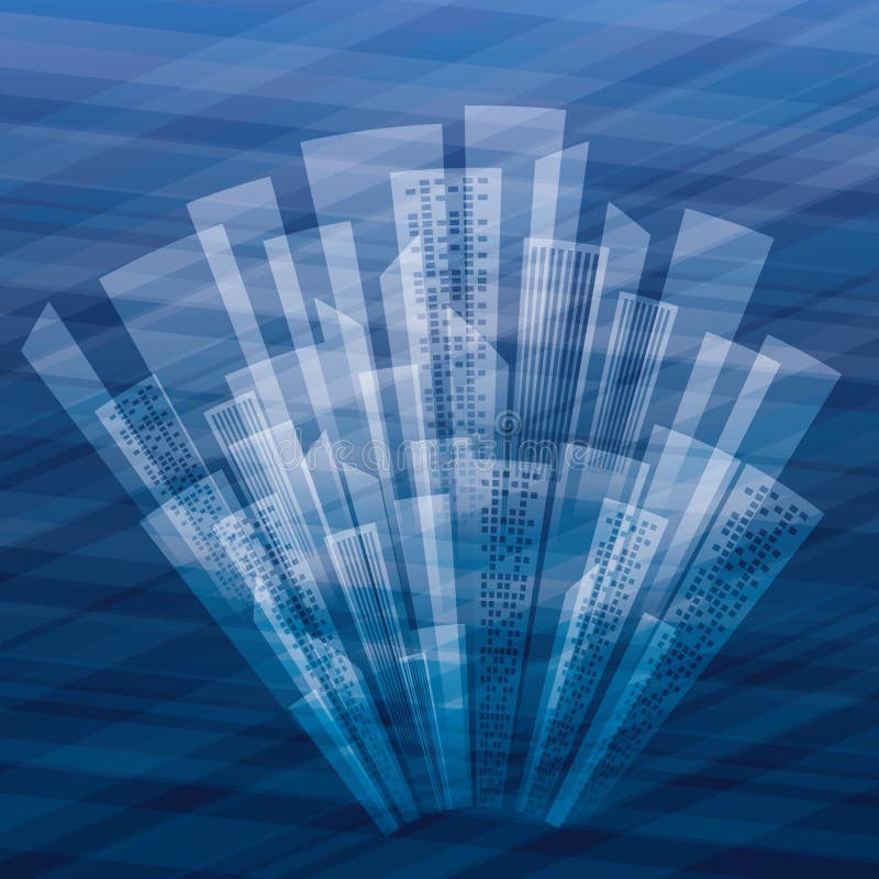 Urban city view stock illustration. Illustration of land - 82746406