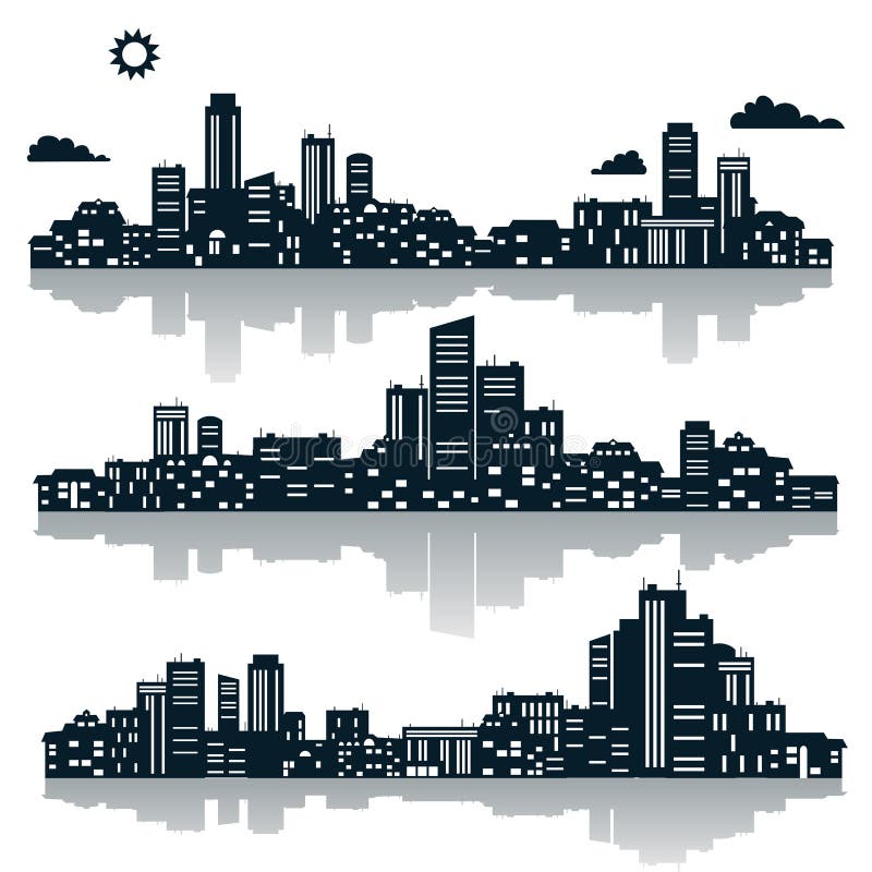 Urban cityscape. stock vector. Illustration of agent - 80129207