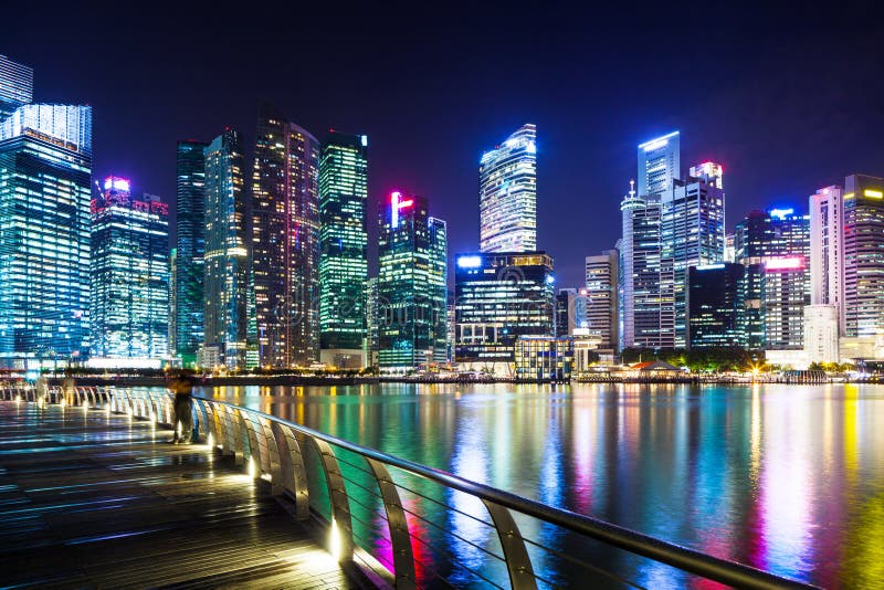 Urban Cityscape in Singapore Stock Photo - Image of urban, building ...