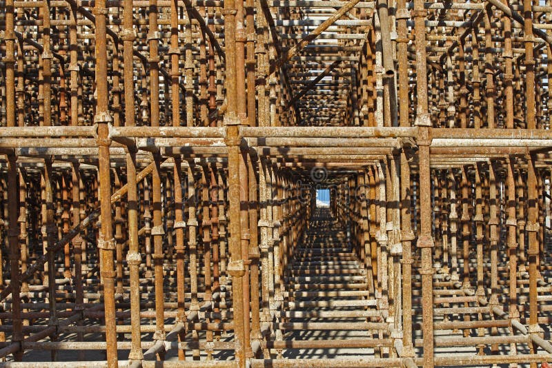 Urban Construction Buildings Foundation Stock Photo - Image of build ...