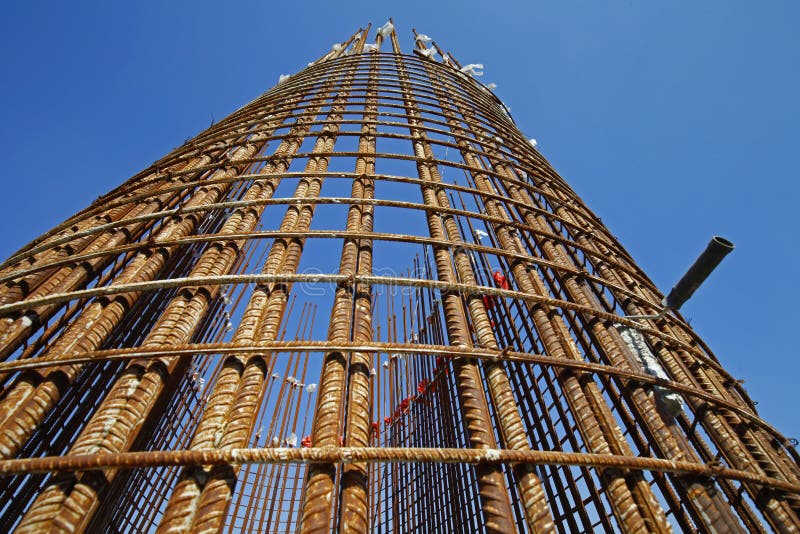 Urban Construction Buildings Foundation Stock Photo - Image of build ...