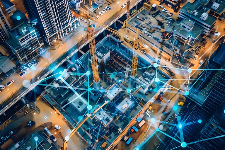 Urban Construction Projects Integrate Smart Technology Networks for ...