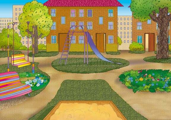 Courtyard Stock Illustrations – 74,212 Courtyard Stock Illustrations ...