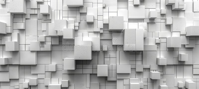 Urban Design with Composite Material Rectangles in Monochrome ...