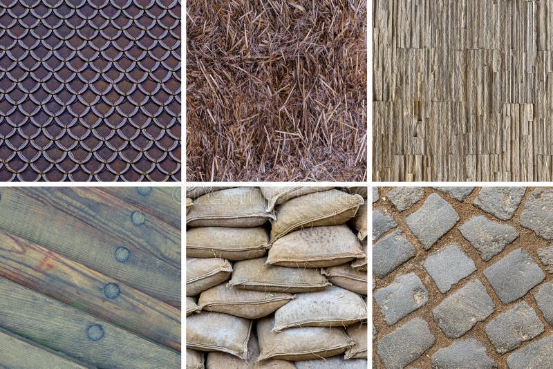 Urban Design Elements, Iron Roof, Stone Square Design Basis Stock Photo ...