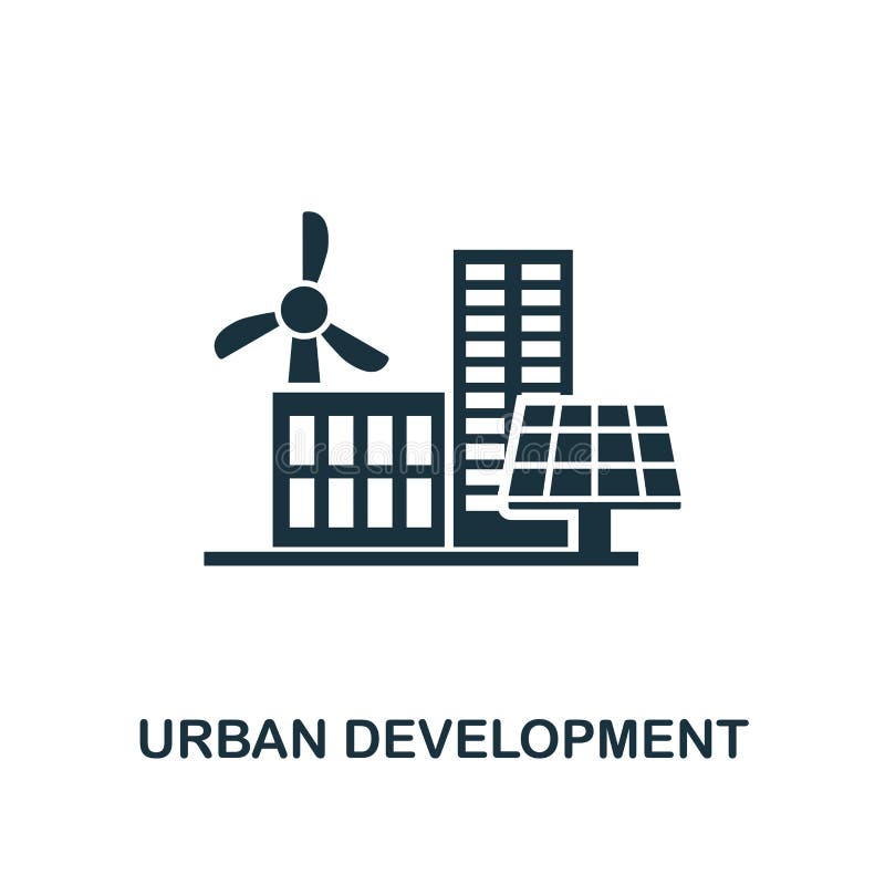 Urban Development Icon. Premium Style Design from Urbanism Icon ...