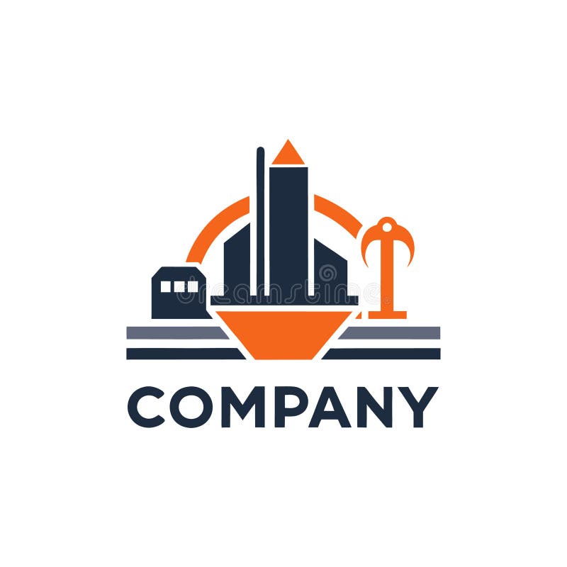 Urban Development Logo Design with Buildings and Construction Theme ...