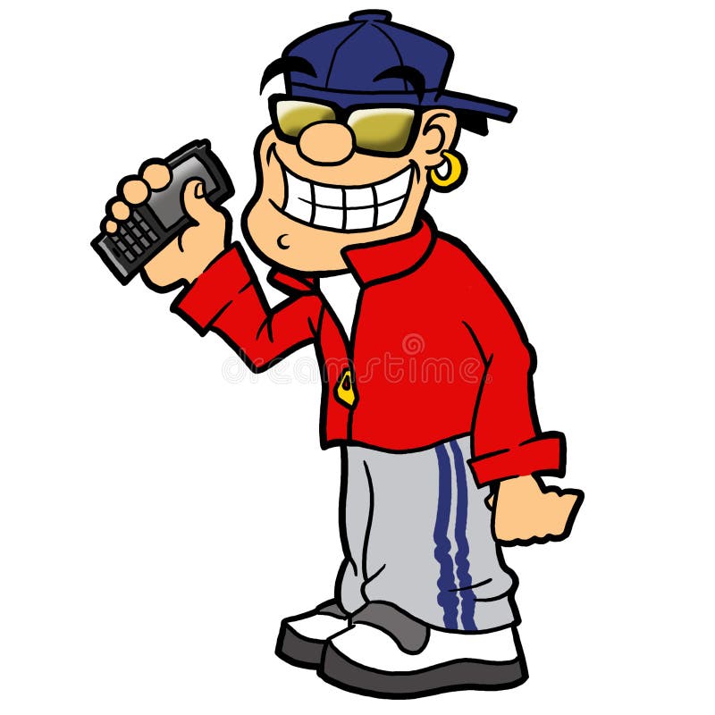 Cool Dude Cartoon