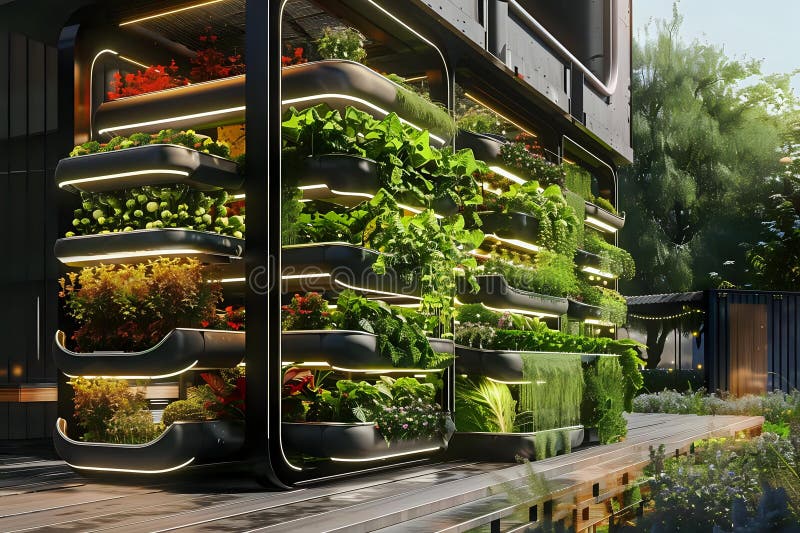 Urban Farming Revolution, Innovative Vertical Hydroponic System Grows ...