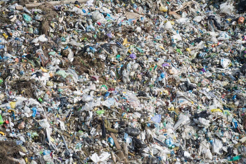 Urban Garbage Dump Close-up Stock Image - Image of conservation, dirt ...