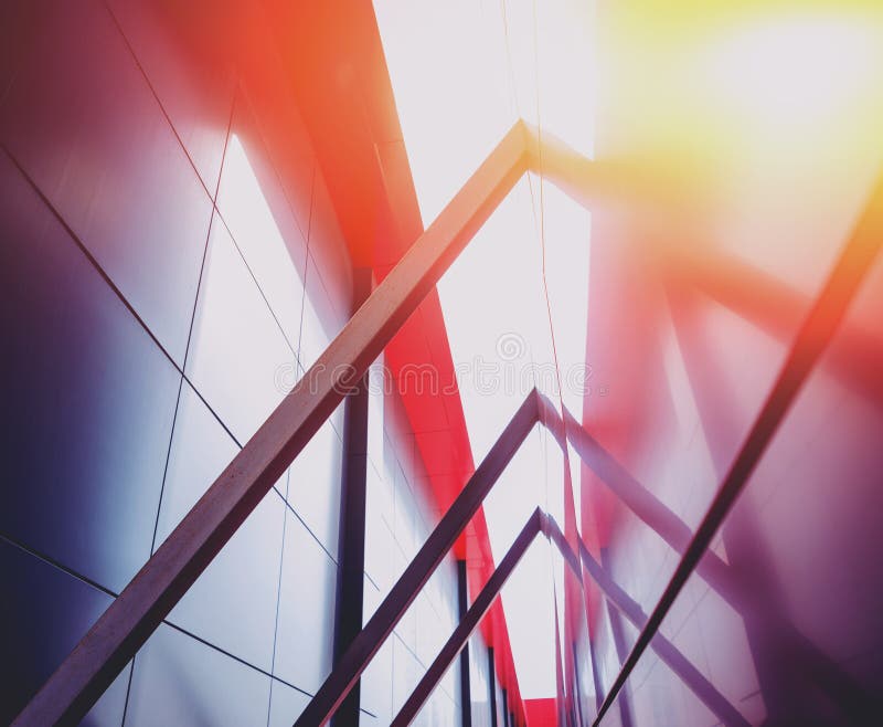 Urban Geometry Background. Modern Architecture Sunlight Background ...