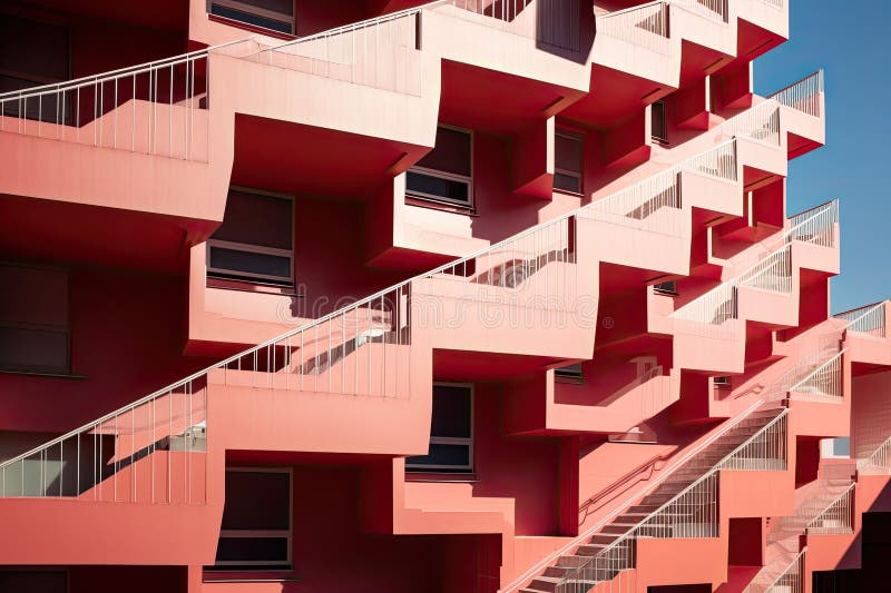 Urban Geometry. Lines and Angles of the City Stock Illustration ...