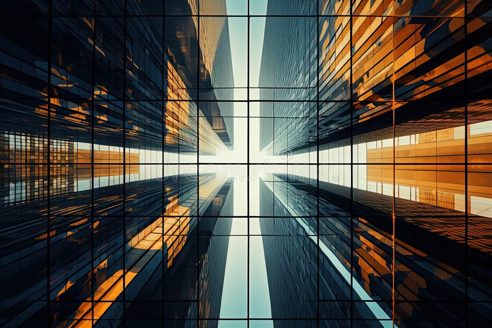 Urban Geometry. Lines and Angles of the City Stock Illustration ...