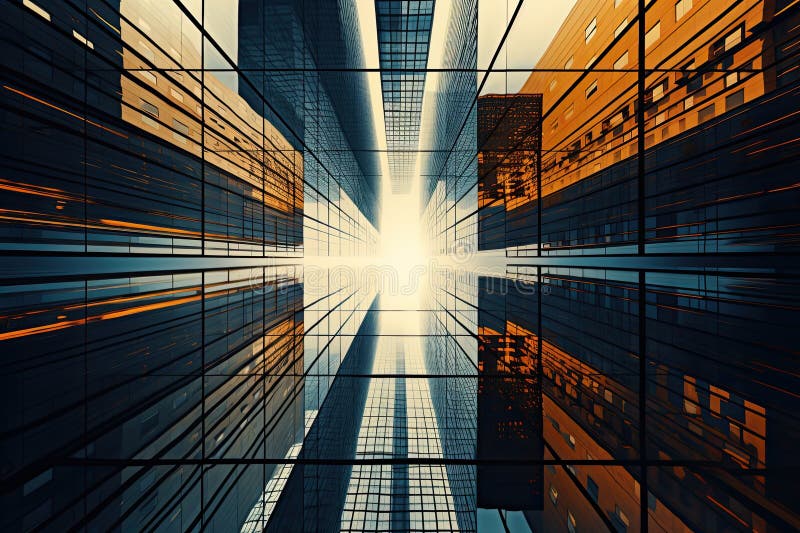 Urban Geometry. Lines and Angles of the City Stock Illustration ...