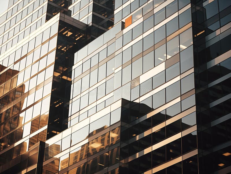 Urban Geometry through Minimalist Lines and Shadows Stock Illustration ...