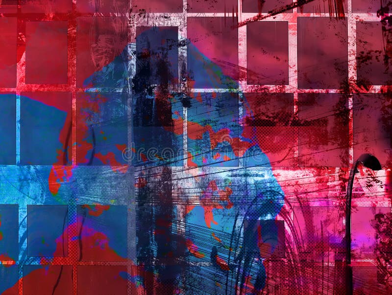 Urban grunge stock illustration. Illustration of stained - 3137329