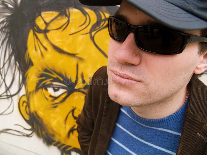 Urban Guy stock photo. Image of modern, teenager, face - 61095452