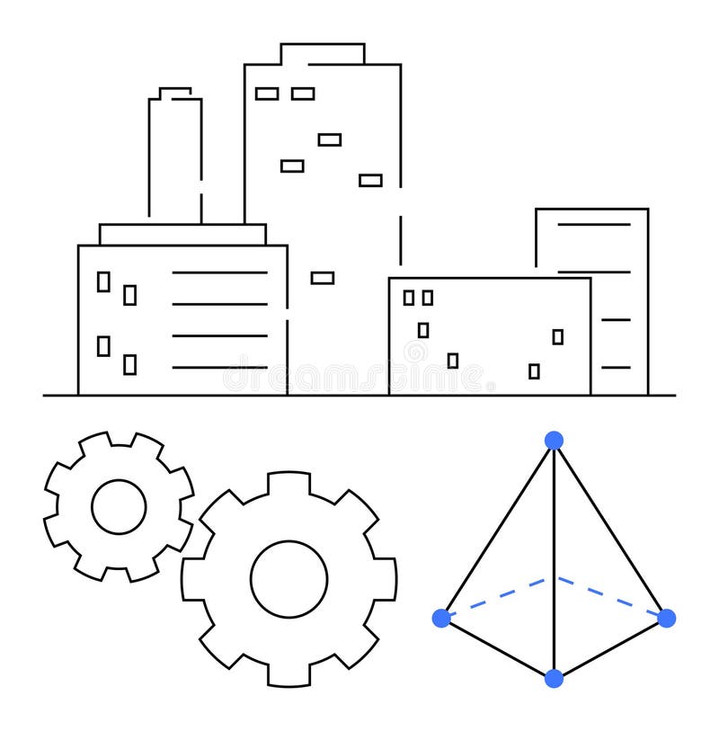 Urban Infrastructure with Buildings and Mechanical Components ...
