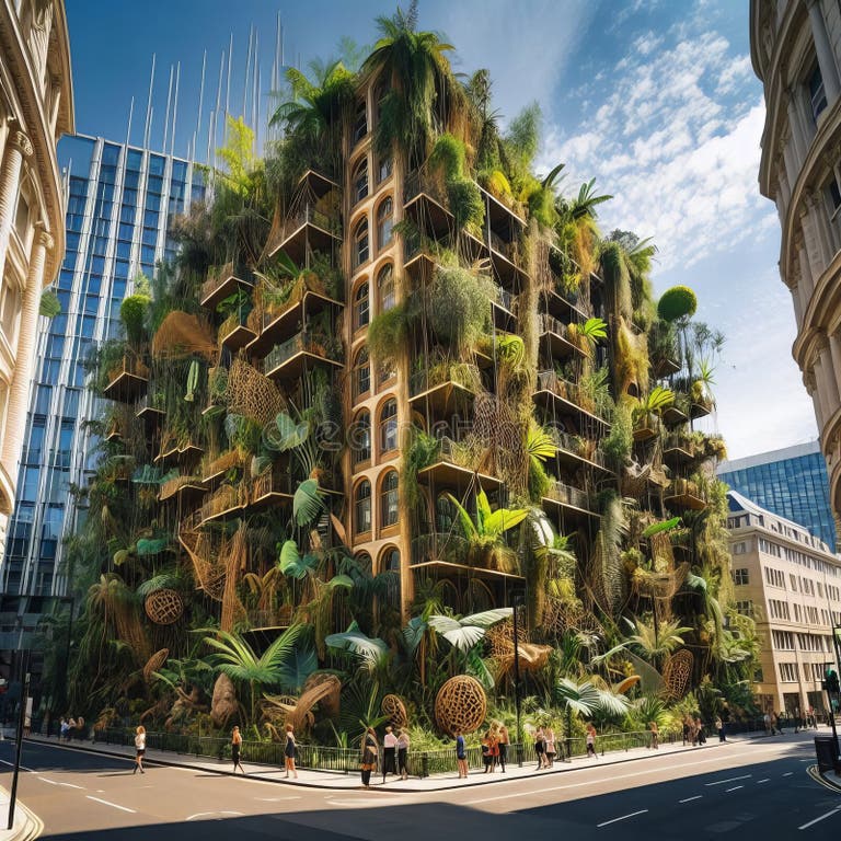 31 42. Urban Jungle Installation_ an Installation that Transfor Stock ...