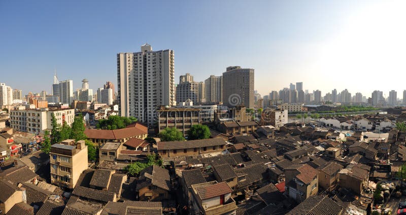 Urban Landscape of Shanghai, China Editorial Image - Image of landscape ...