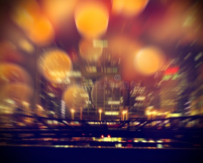 Urban life at night stock image. Image of night, glow - 48854517