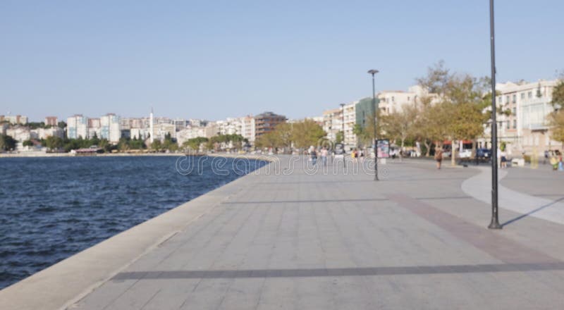 Urban Life Scene with Anonymous Crowd of URBAN AREA with BLUR of ...