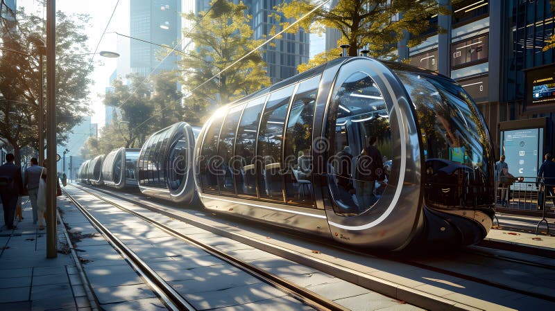 Urban Mobility As a Service MaaS Platforms City Stock Illustration ...