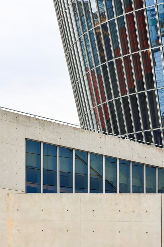 Urban and Modern Architecture in the City, Geometric and Repetitive ...