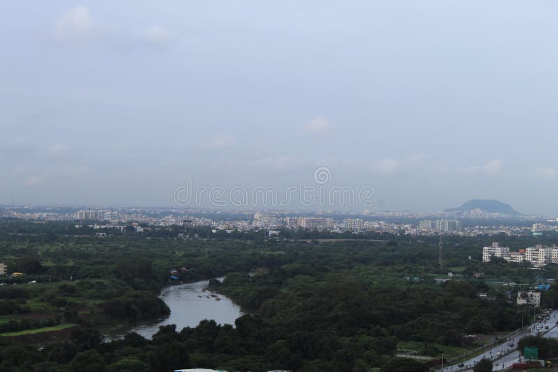 Pune Monsoon clouds stock image. Image of scene, monsoon - 124672869