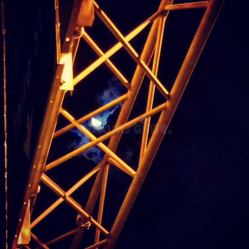 Moon beams and clouds stock image. Image of color, moonlight - 13864431