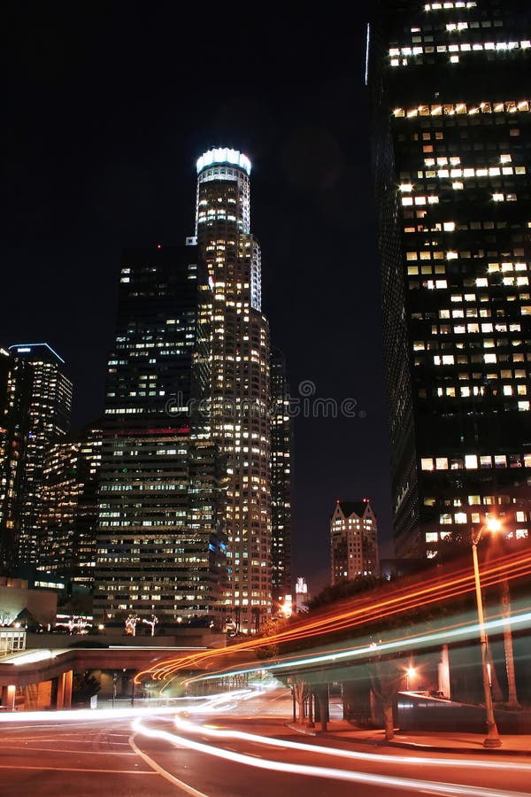 Urban Night Life 2 stock photo. Image of modern, street - 4263184