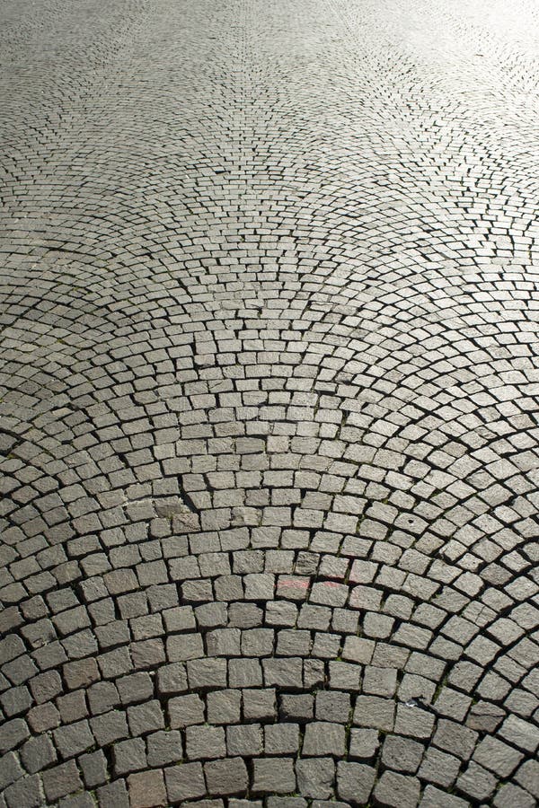 Urban paving cobblestones stock image. Image of surface - 81325507
