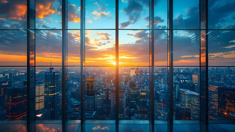 Urban Planners Observe City Development from Elevated Perspective ...