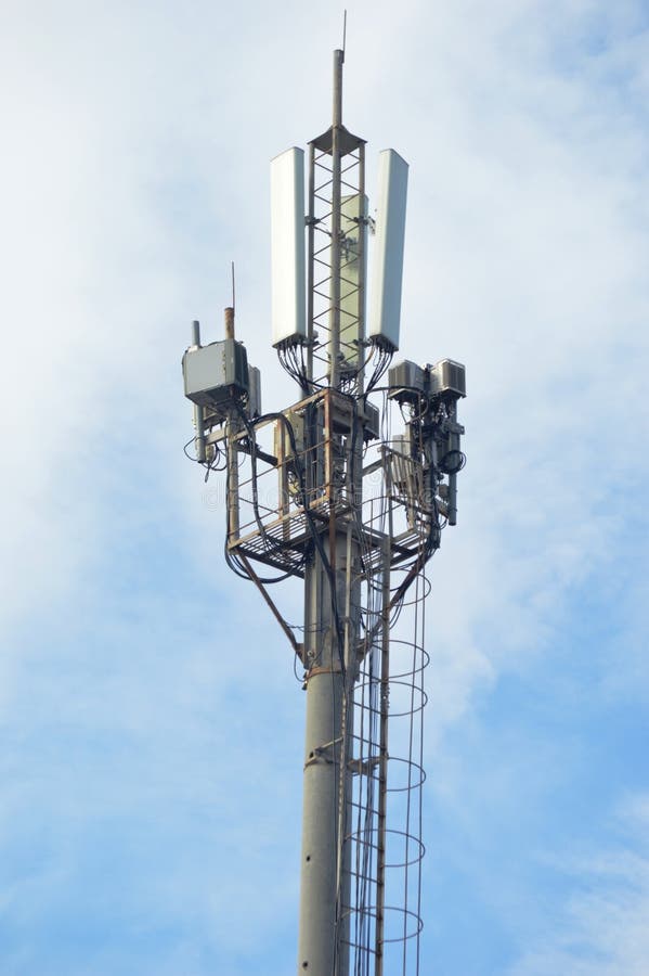 Urban power lines stock photo. Image of distribution - 272060456