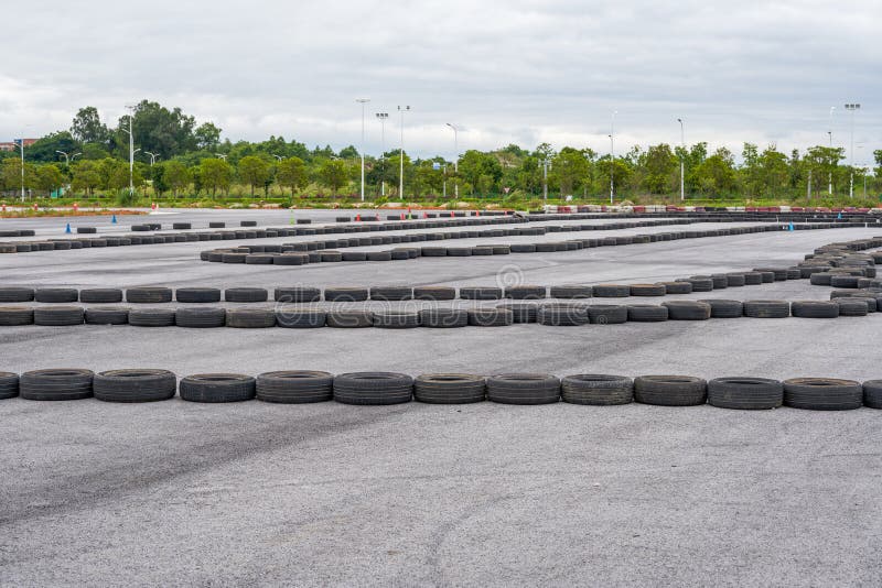 An Urban Professional Car Track Stock Photo - Image of boating, asphalt ...