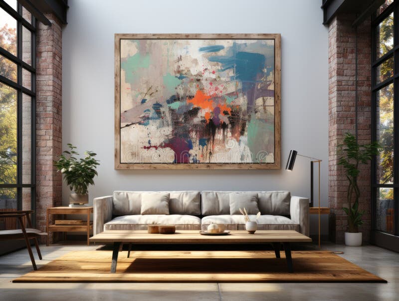 Urban Resilience: Industrial Art. Created with Generative AI Stock ...