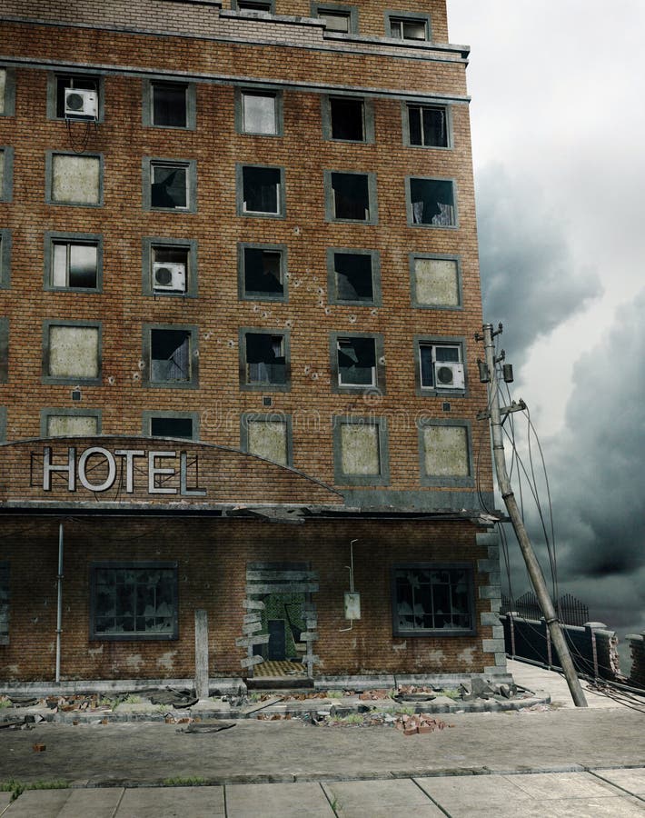 Fantasy ruins 1 stock illustration. Illustration of ruins - 11059433