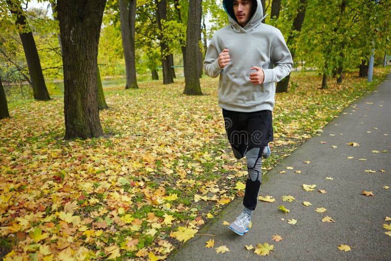 Urban runner stock photo. Image of autumn, urban, healthy - 79043346